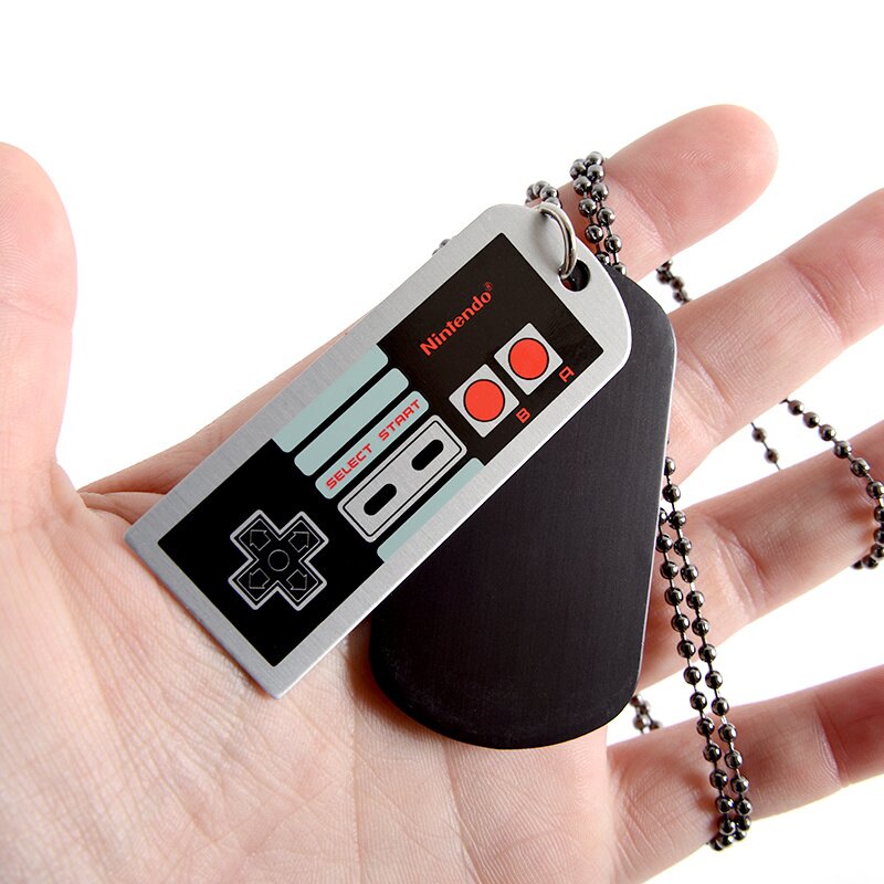 Nintendo Controller Dog Tag Pendant: Nintendo - Tokyo Otaku Mode (TOM)