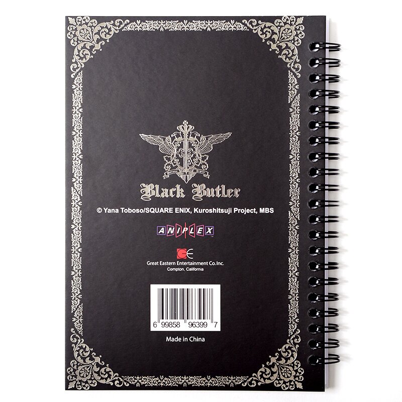 Black Butler Phantomhive Emblem Notebook - Tokyo Otaku Mode (TOM)