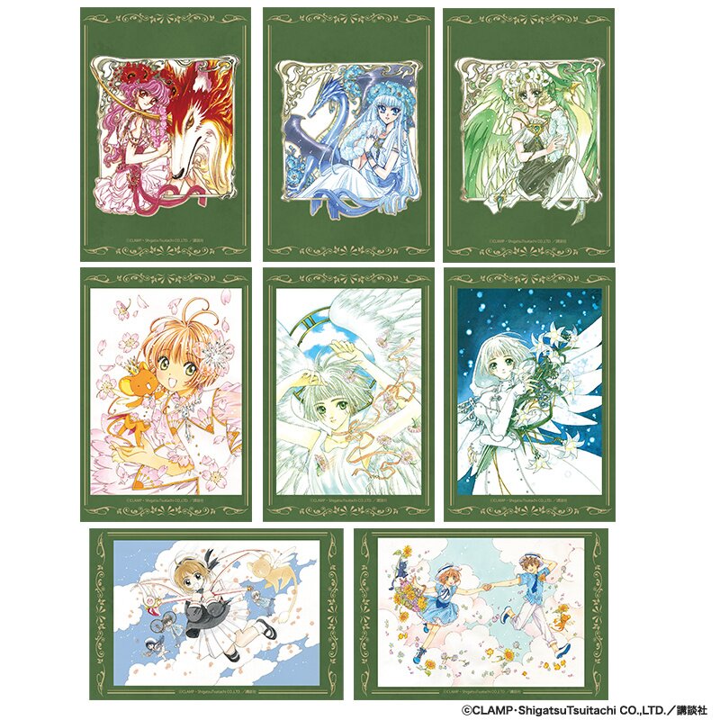 CLAMP Original Frame Stamps - Tokyo Otaku Mode (TOM)