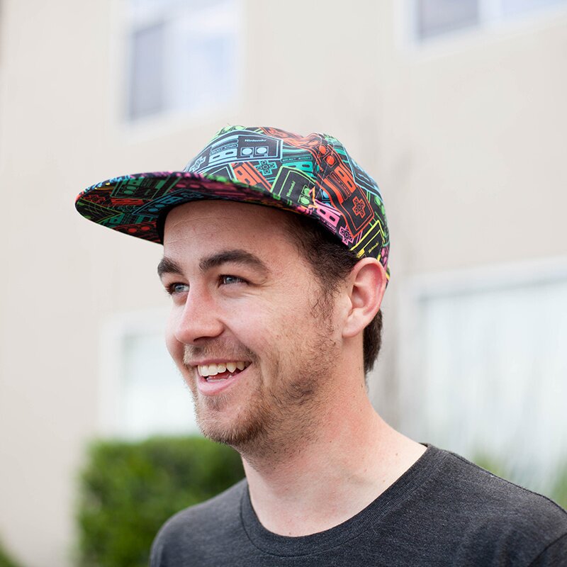 Nintendo Controller All Over Print Adjustable Cap - Tokyo Otaku Mode (TOM)