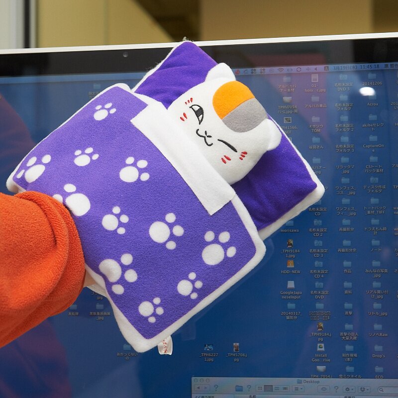 Natsume's Book of Friends Nyanko-Sensei Plush Screen Cleaner - Tokyo ...