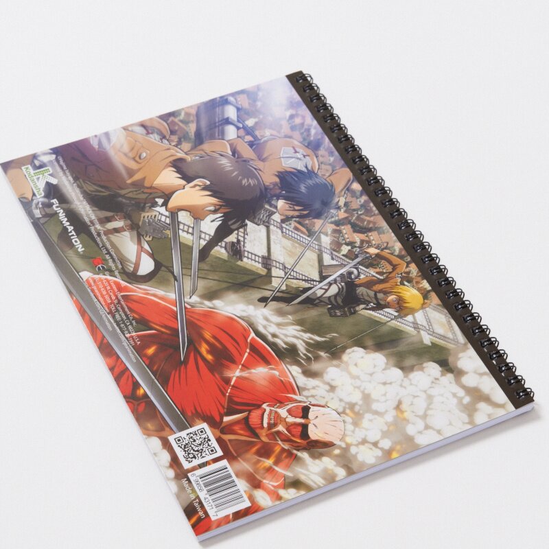 Attack On Titan Spiral-Bound Notebooks - Tokyo Otaku Mode (TOM)
