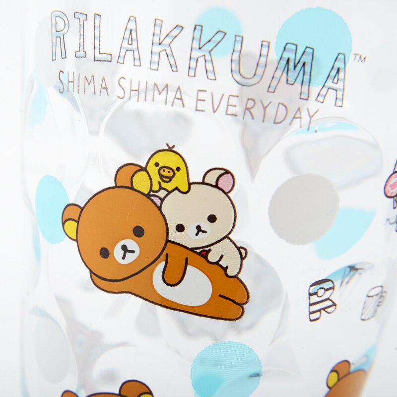 Shima Shima Everyday Rilakkuma Acrylic Cup - Tokyo Otaku Mode (TOM)