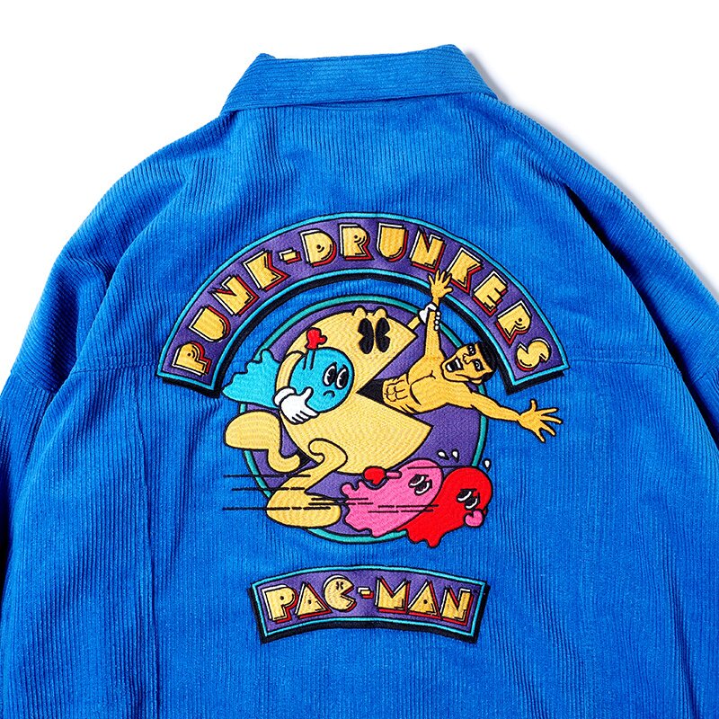 [PDS x Pac-Man] Master Blue Corduroy Jacket - Tokyo Otaku Mode (TOM)