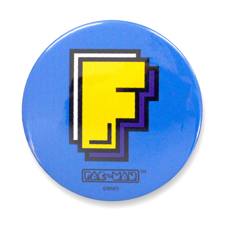 Pac-Man Alphabet Badge Collection Vol. 1 - Tokyo Otaku Mode (TOM)