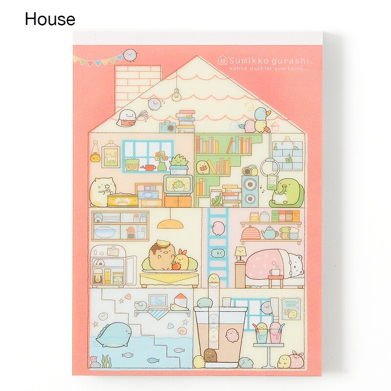 Sumikko House Sumikko Gurashi Memo Pads Border - Tokyo Otaku Mode (TOM)