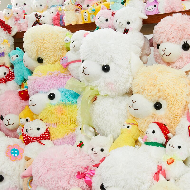 Snuggle! Display! Smile! - Alpacasso Endless Cuddles 100 Alpaca Plush ...