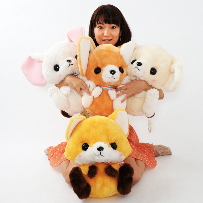 Feneky the Fennec Fox Stripe Plush Collection (Big) - Tokyo Otaku Mode ...
