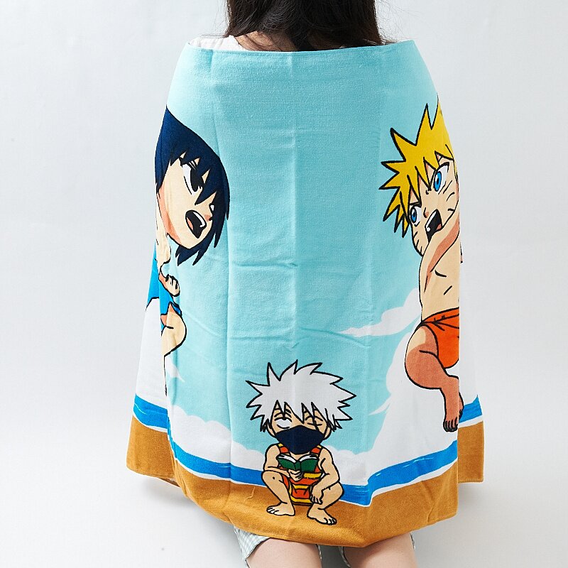 Naruto Big Bath Towel (Naruto, Sasuke & Kakashi) - Tokyo Otaku Mode (TOM)