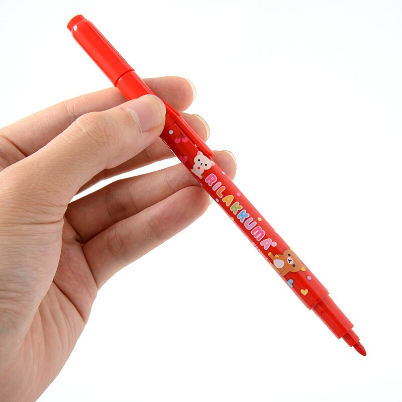 Rilakkuma Play Color 2 Double-Ended Color Pen Set (12 Colors) - Tokyo ...