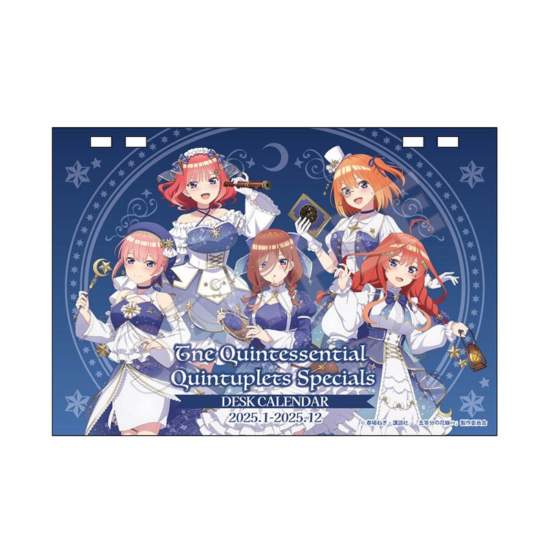 The Quintessential Quintuplets Specials Desktop Calendar 2025 - Tokyo ...