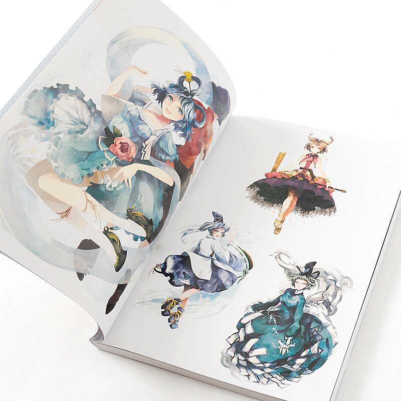 Touhou How to Draw Poses with Movement: Drawing Techniques Handbook ...