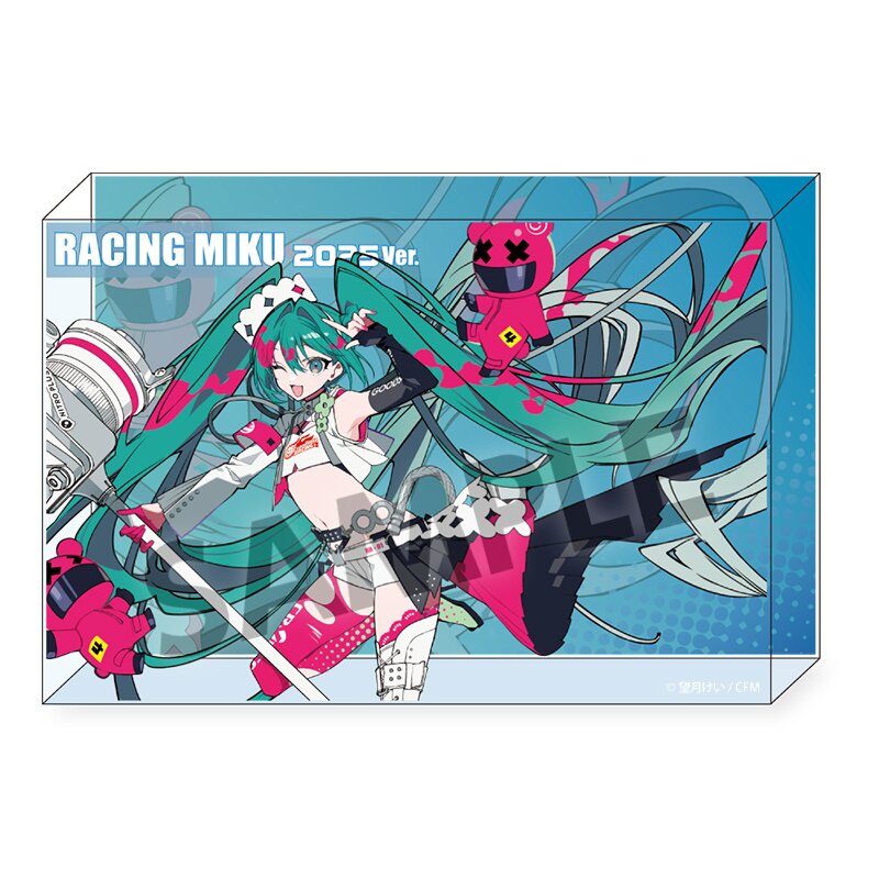 Racing Miku 2025 Acrylic Block 63% OFF - Tokyo Otaku Mode (TOM)