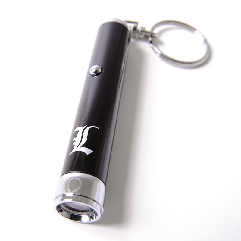 Death Note L Symbol Flashlight Keychain - Tokyo Otaku Mode (TOM)