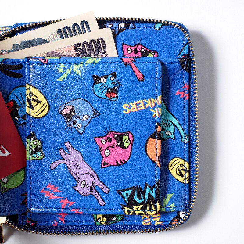Meow Blue Wallet - Tokyo Otaku Mode (TOM)