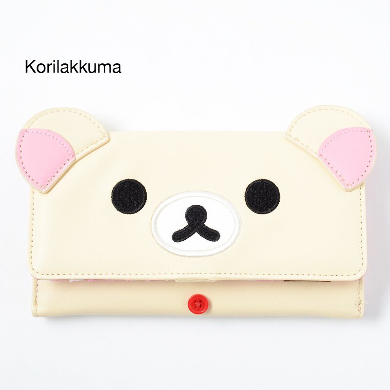 Rilakkuma Face Long Wallet: San-X - Tokyo Otaku Mode (TOM)