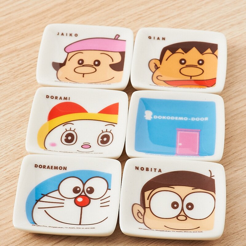 Doraemon 8-Piece Small Plate Set: Kanesho Touki - Tokyo Otaku Mode (TOM)