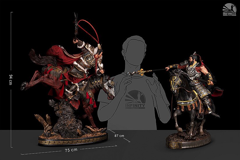 Three Kingdoms Generals Lu Bu 1/4 Scale Statue - Tokyo Otaku Mode (TOM)