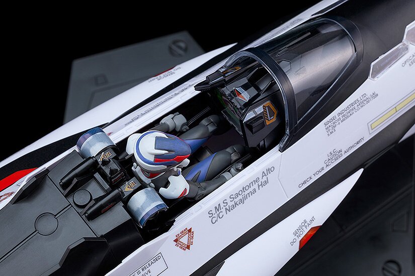 PLAMAX MF-69 Minimum Factory Macross Frontier Alto Saotome w/ VF-25F ...