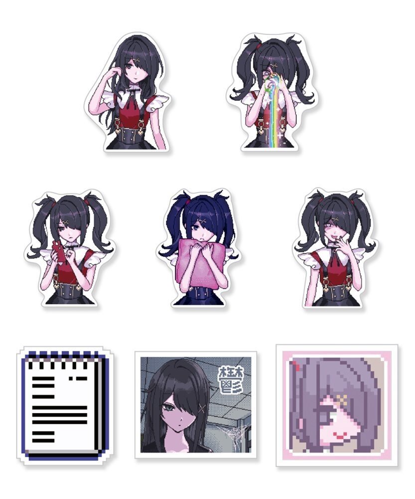 Needy Streamer Overload Flake Stickers - Tokyo Otaku Mode (TOM)