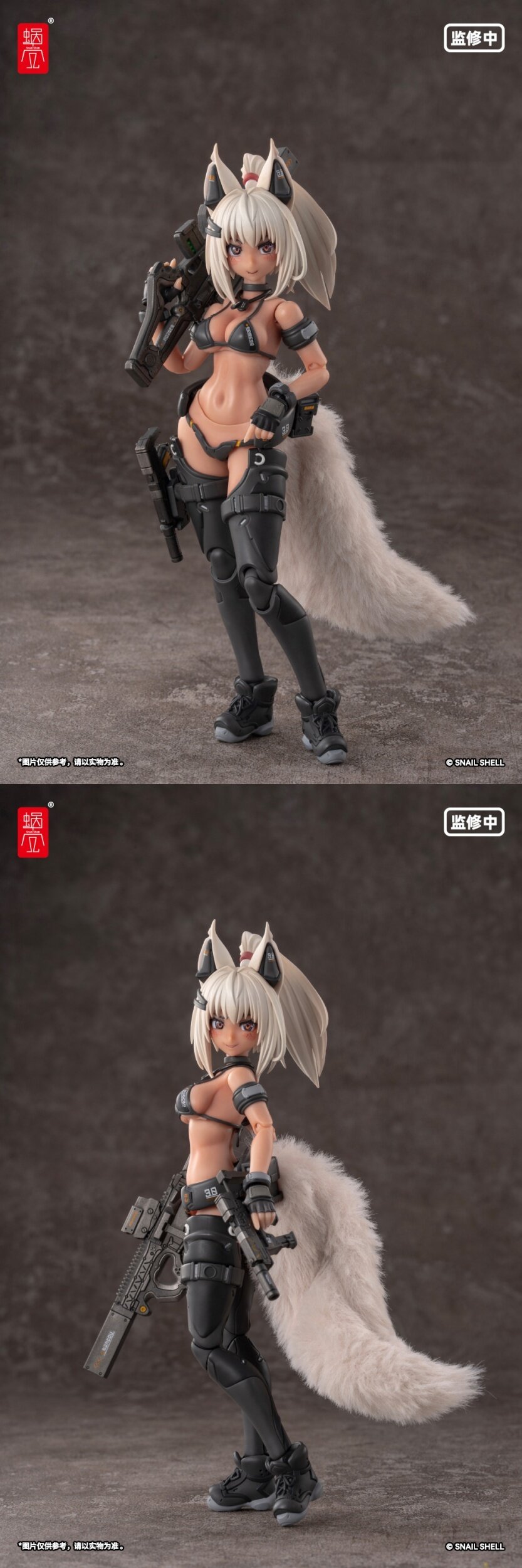 RA-04 Kitsunebi Senki Honoka: Swimsuit Ver. 1/12 Scale Action Figure: Snail Shell 20% OFF ...