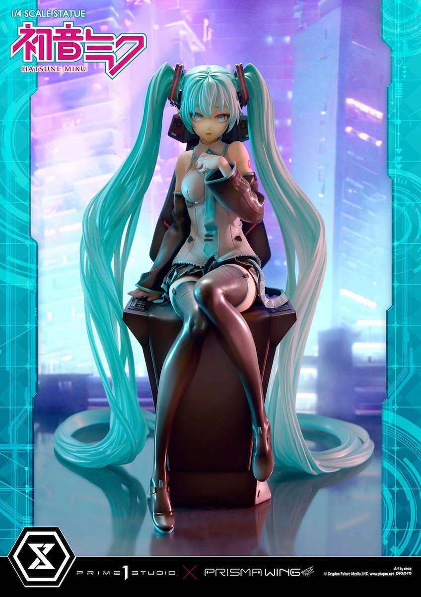 Prisma Wing Hatsune Miku Art by neco 1/4 Scale Statue - Tokyo Otaku ...