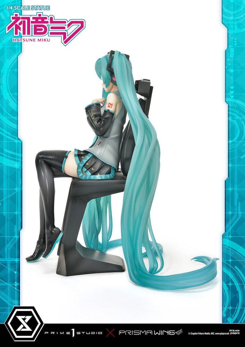 Prisma Wing Hatsune Miku Art by neco 1/4 Scale Statue - Tokyo Otaku ...