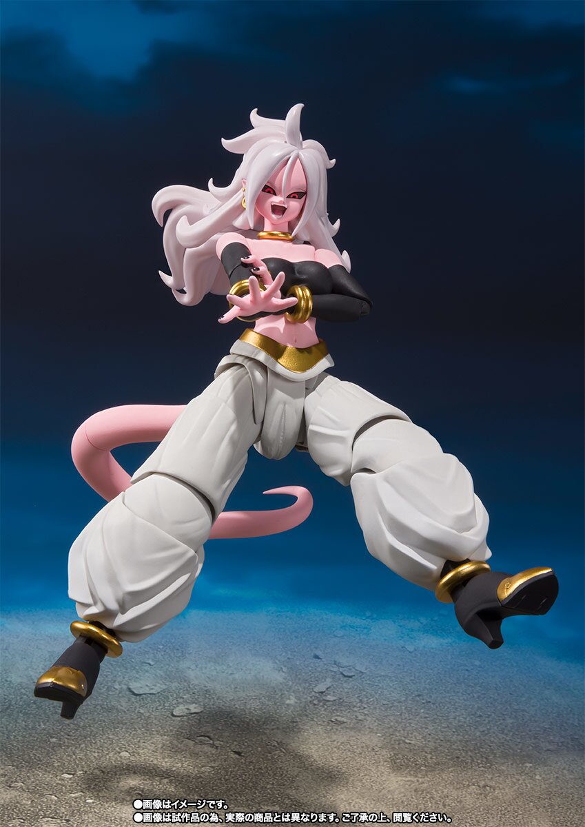 S.H. Figuarts Dragon Ball FighterZ Android 21: Bandai - Tokyo Otaku ...