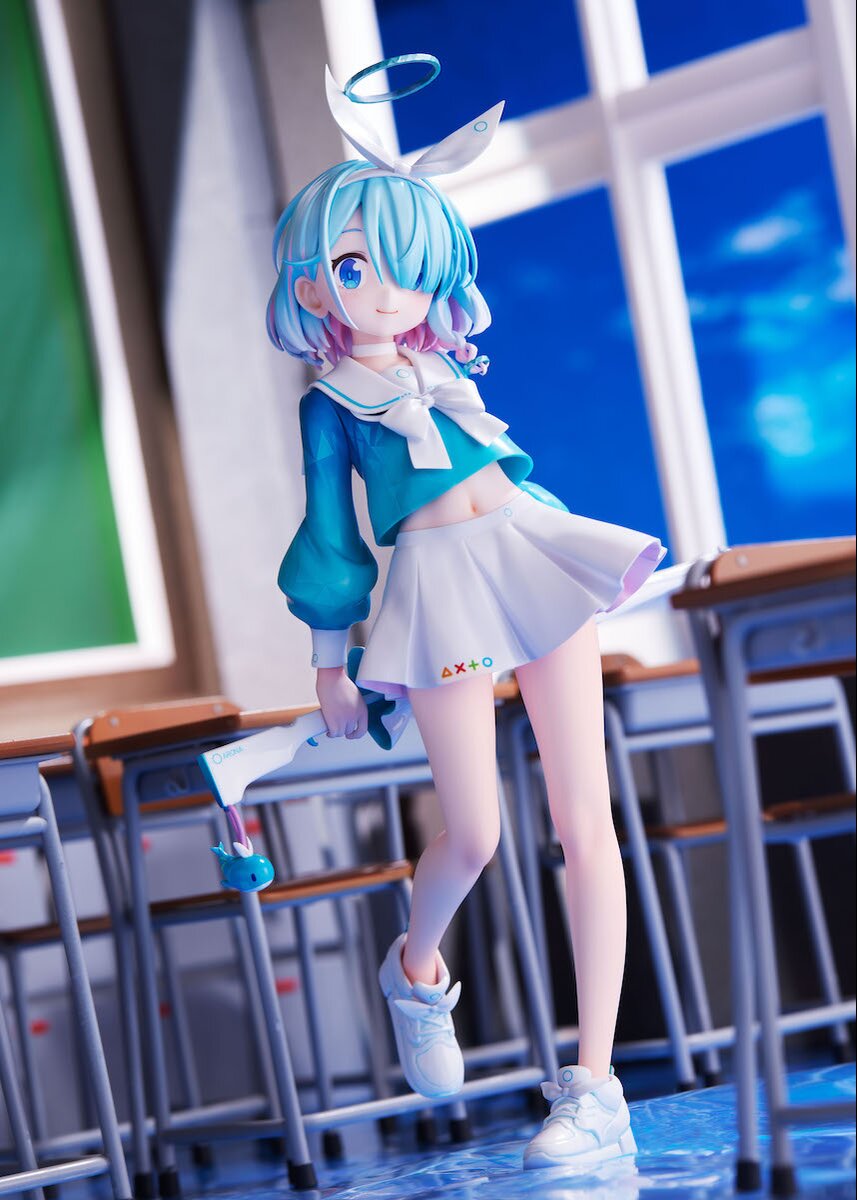 Blue Archive Arona 17 Scale Figure Re Run Goldenhead Tokyo Otaku Mode Tom