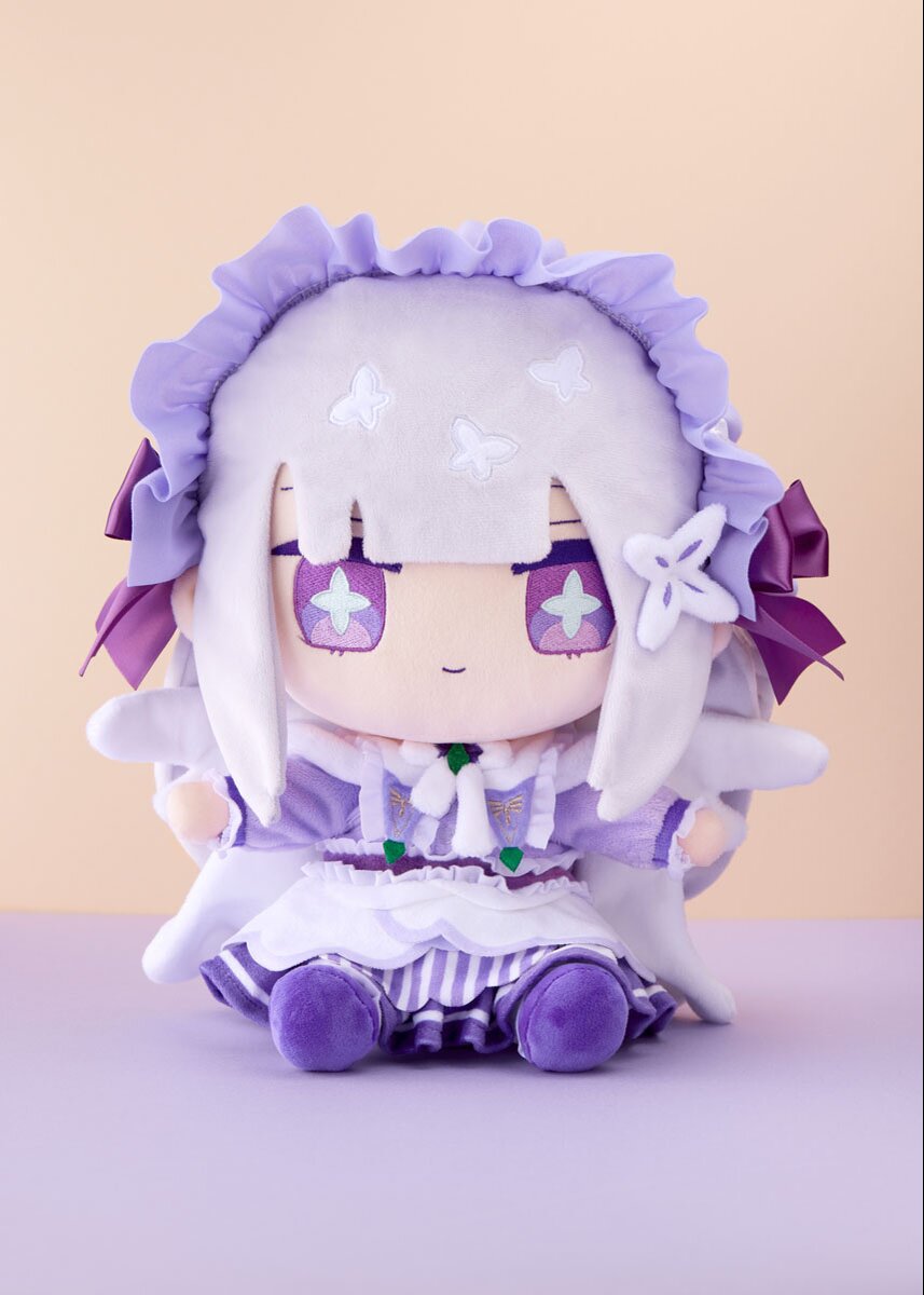 Re:Zero -Starting Life in Another World- Fuwakawa-Lolita Emilia Stuffed ...