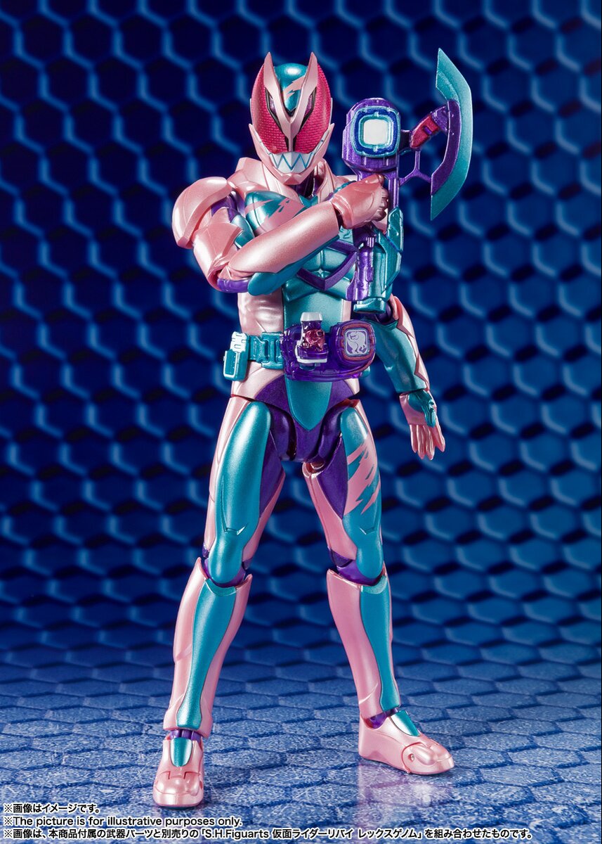 S.H.Figuarts Kamen Rider Revice Kamen Rider Vice Rex Genome: Bandai ...