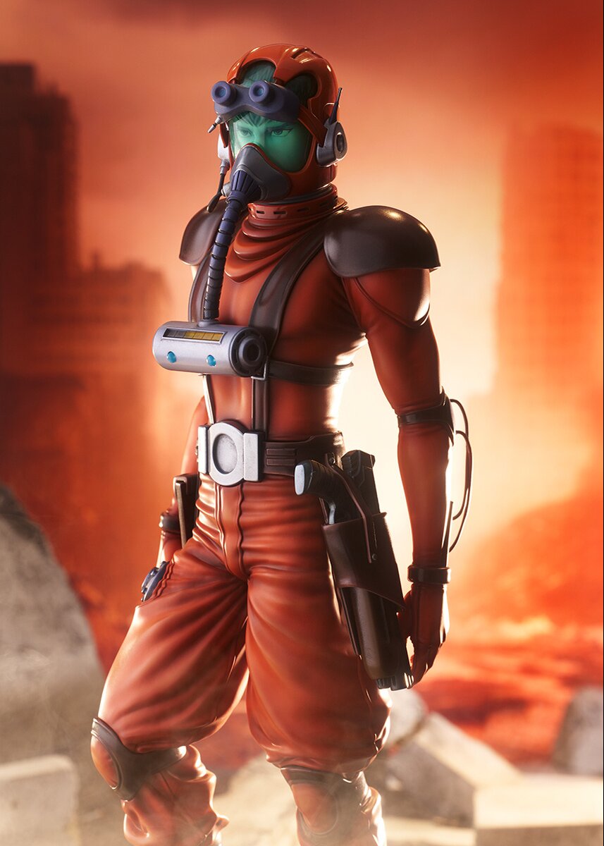 Armored Trooper Votoms Chirico Cuvie 1/6 Scale Figure - Tokyo Otaku Mode (TOM)