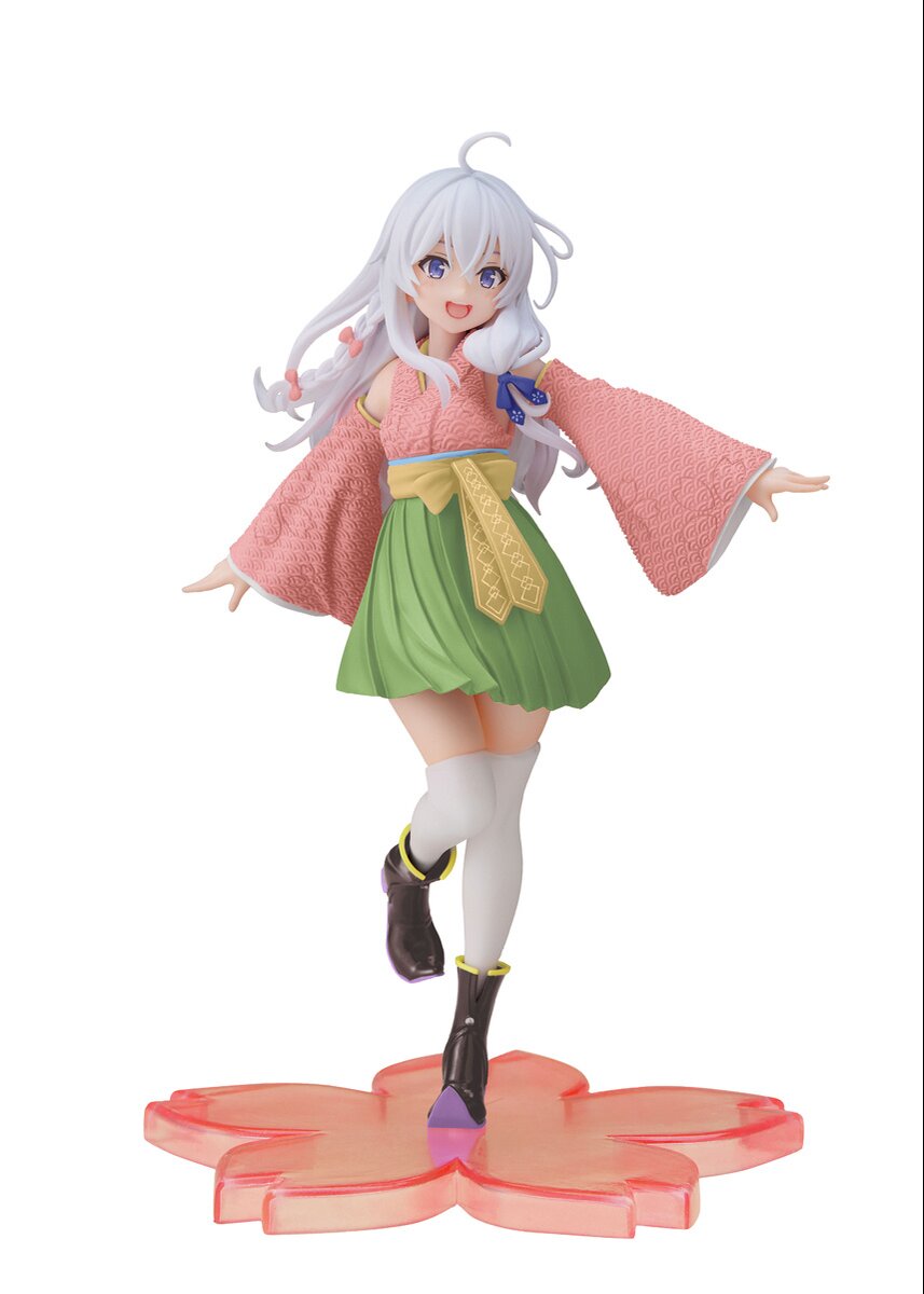 Coreful Figure Wandering Witch: The Journey of Elaina Elaina: Sakura Kimono Ver. Renewal Edition ...