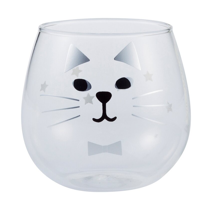 Happy Cat Day Cat Face Glass - Tokyo Otaku Mode (TOM)