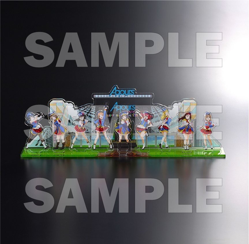 Love Live! Sunshine!! Uranohoshi Girls' High School Store Concert Stage Acrylic Diorama Aqours ...