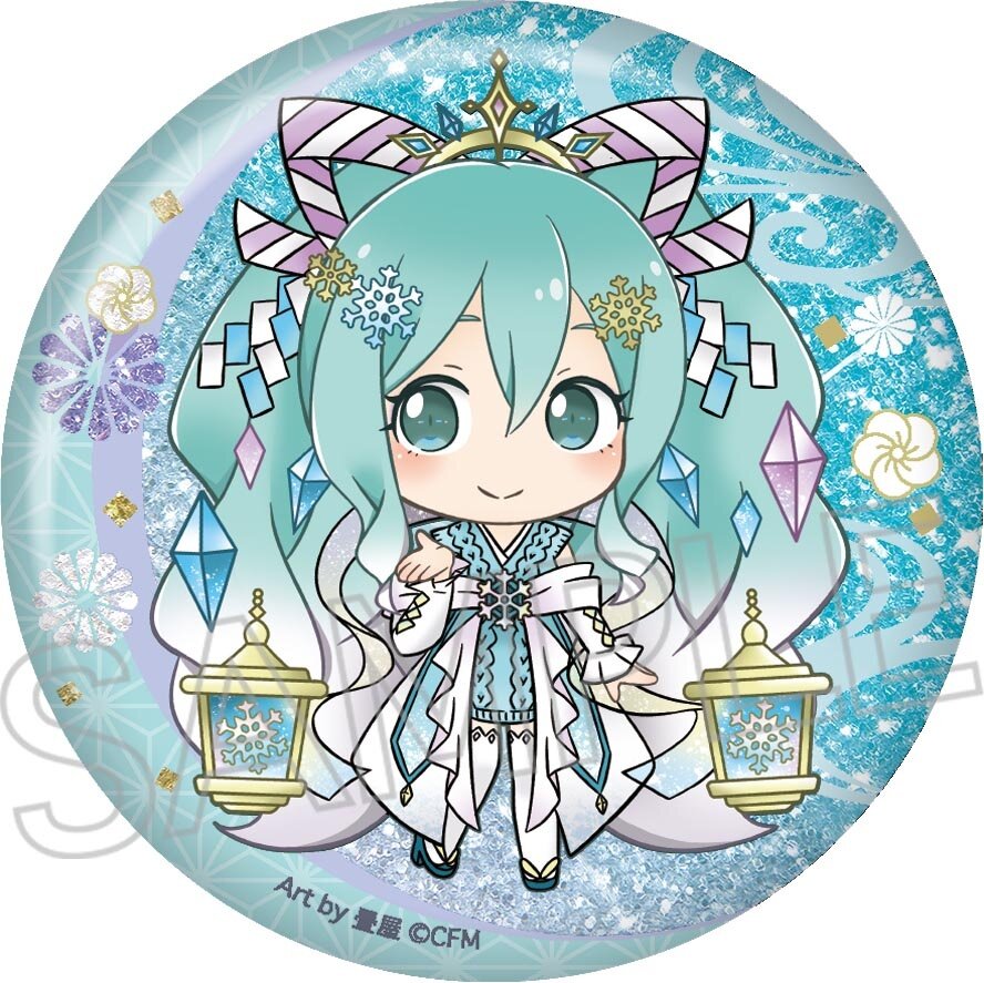 Hatsune Miku Hyakki Yakou Sparkly Tin Badge Box Set - Tokyo Otaku Mode ...