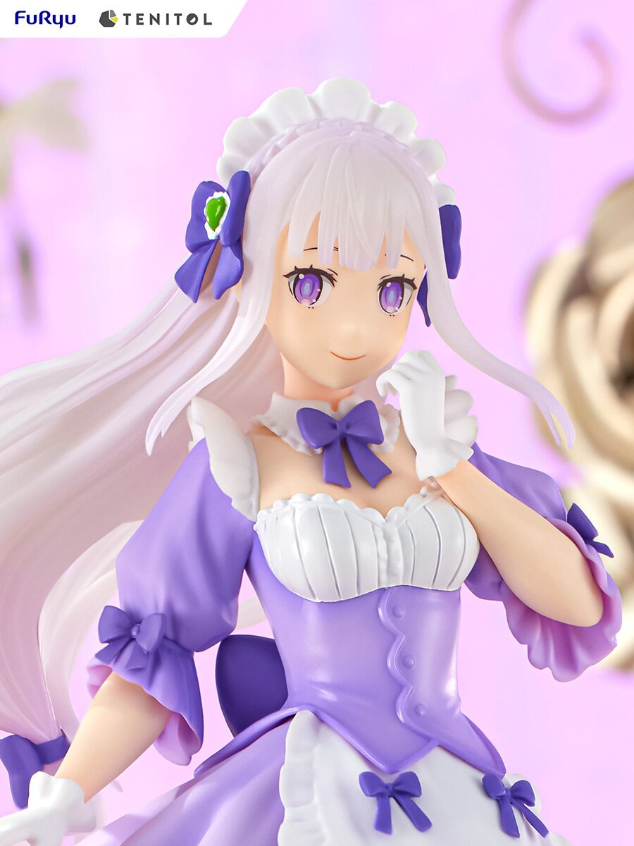 TENITOL Re:Zero -Starting Life in Another World- Yumekawa Maid Emilia: Furyu 50% OFF - Tokyo ...