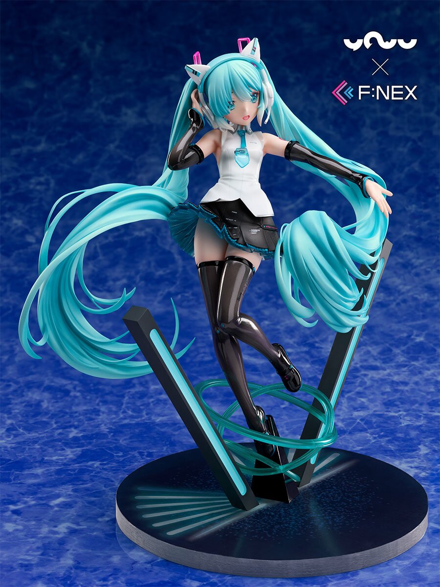 Hatsune Miku: Cat Ear Headphone Ver. 1/7 Scale Figure - Tokyo Otaku ...