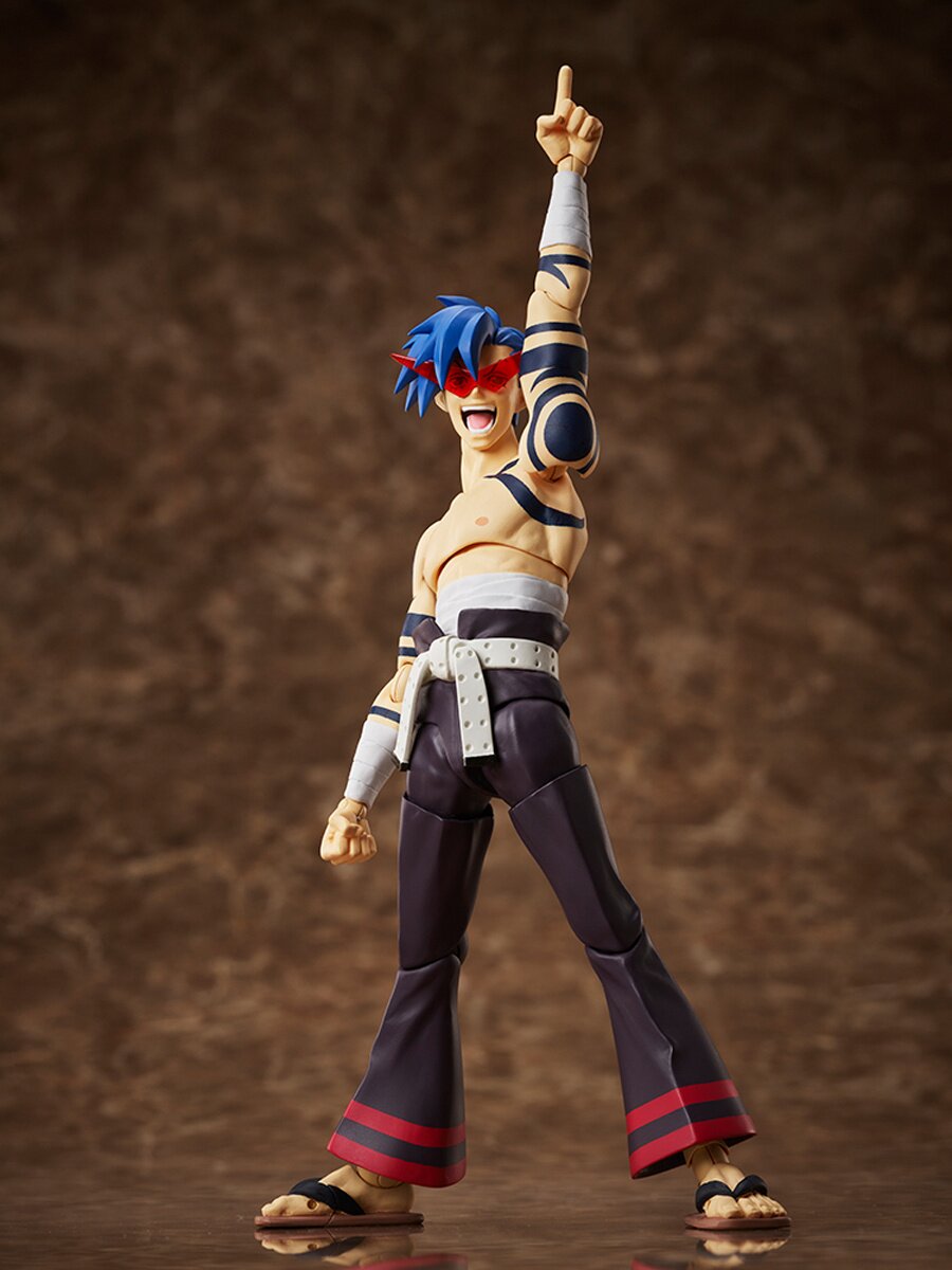 Buzzmod Tengen Toppa Gurren Lagann Kamina 112 Scale Action Figure Tokyo Otaku Mode Tom