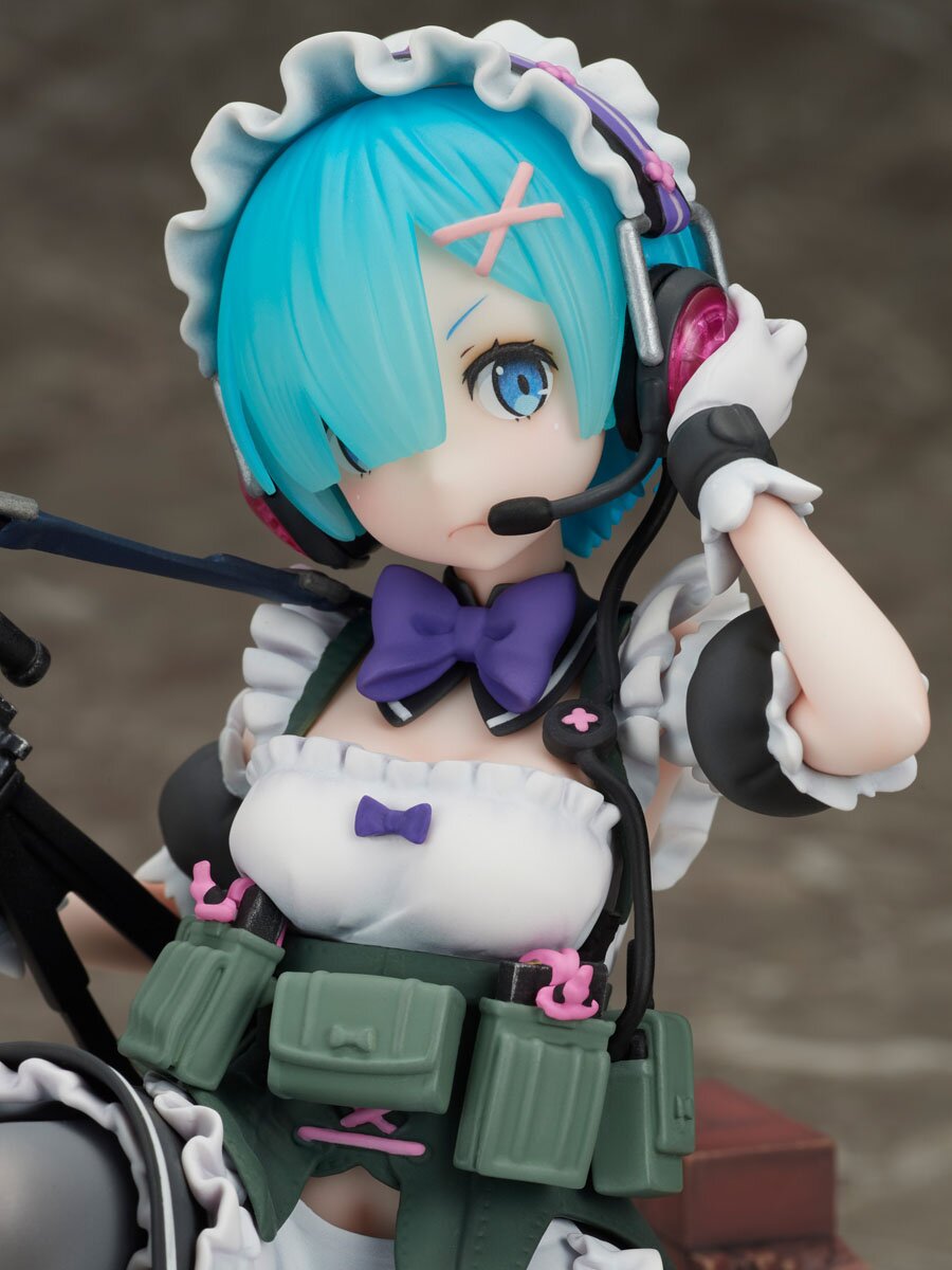 Re:Zero -Starting Life in Another World- Rem: Military Ver. 1/7 Scale ...