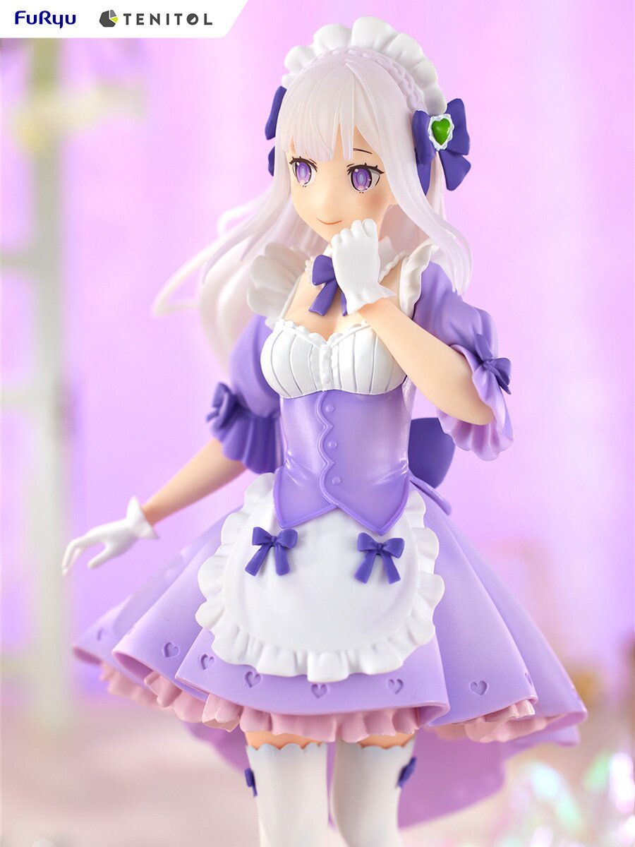 TENITOL Re:Zero -Starting Life in Another World- Yumekawa Maid Emilia: Furyu 50% OFF - Tokyo ...