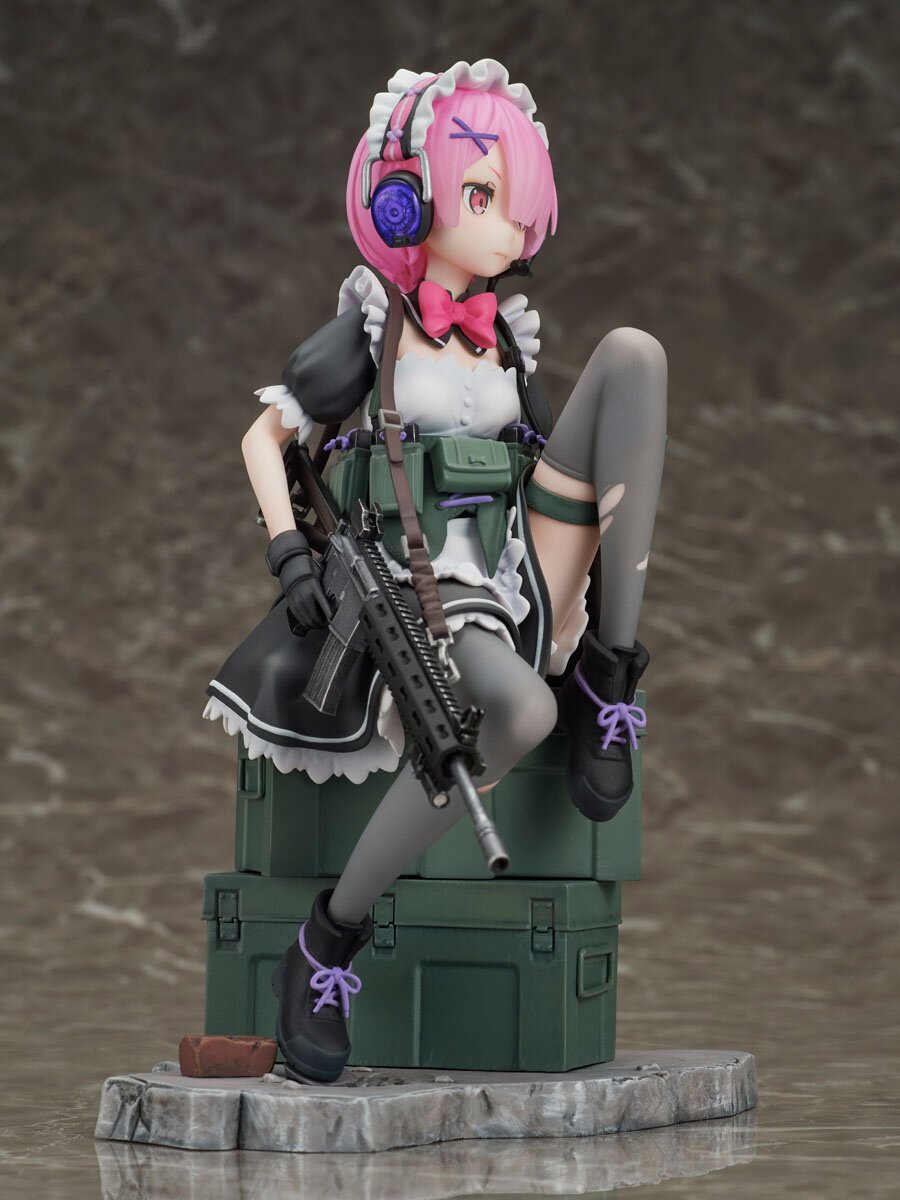 Re:Zero -Starting Life in Another World- Ram: Military Ver. 1/7 Scale ...