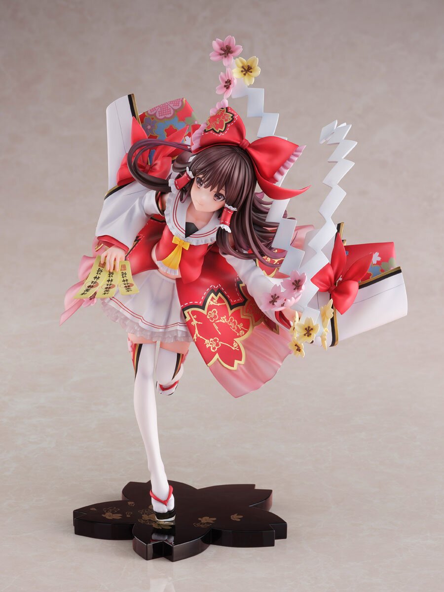 Touhou Project Fuzichoco Illustration Reimu Hakurei 1/7 Scale Figure ...