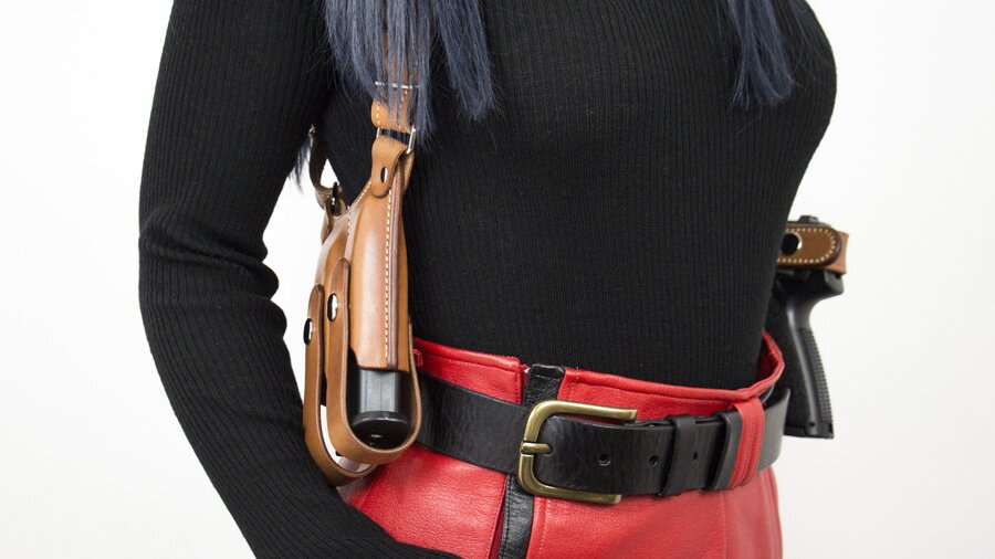 NERV Horizontal Shoulder Holster - Misato Katsuragi Model - Tokyo Otaku ...