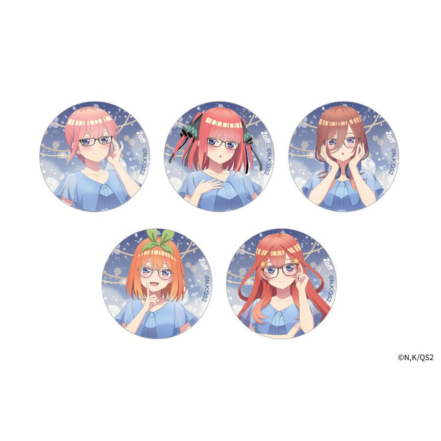 The Quintessential Quintuplets Specials2 Tradable Tin Badges Complete ...