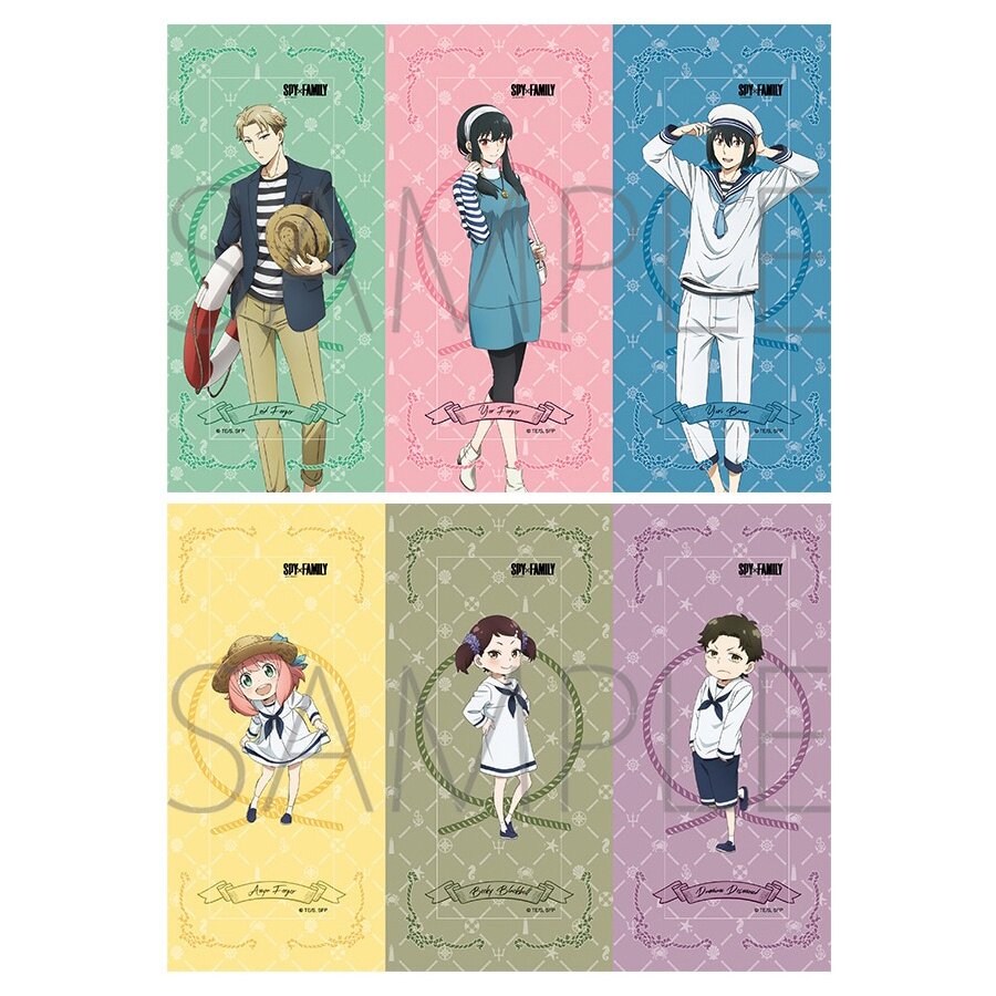 Spy x Family Clear Bookmark Set - Tokyo Otaku Mode (TOM)