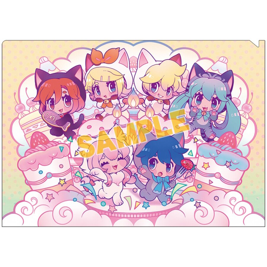 Vocaloid Cat Party Clear File - Tokyo Otaku Mode (TOM)