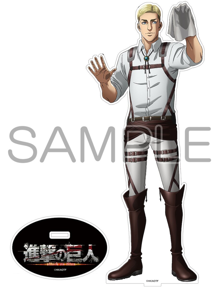 Attack on Titan: Cleaning Ver. Big Acrylic Figure Collection: eStream ...