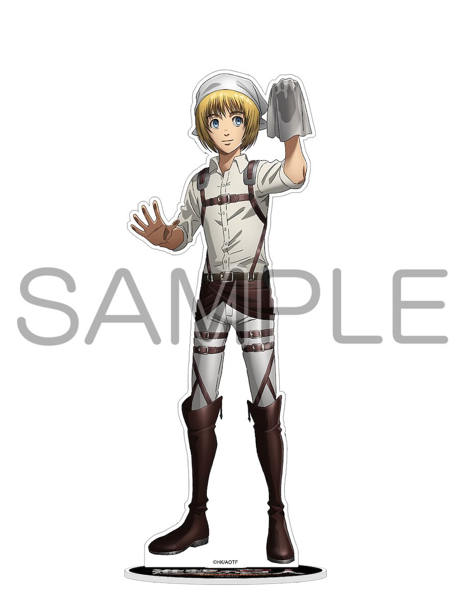 Attack on Titan: Cleaning Ver. Big Acrylic Figure Collection: eStream ...