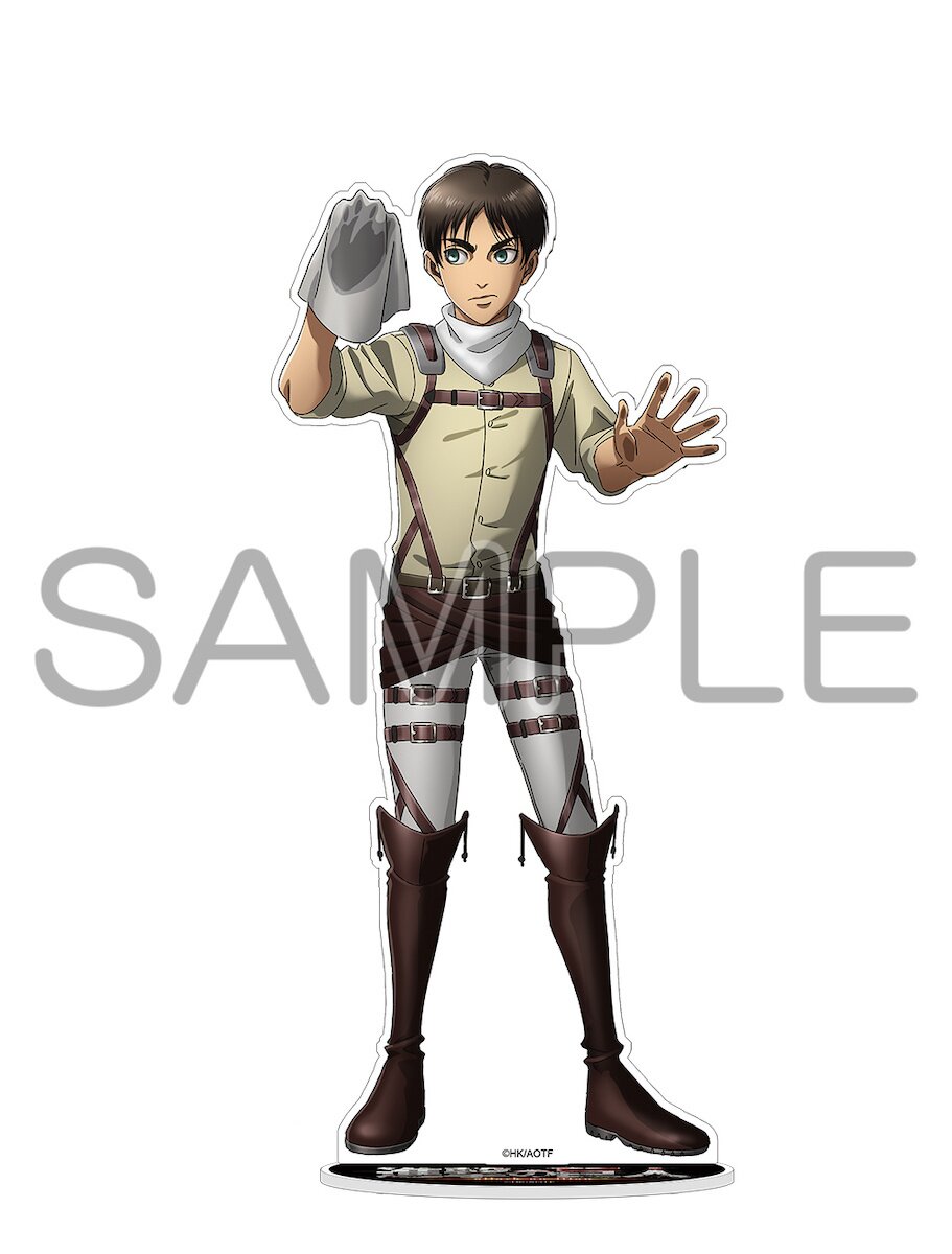 Attack on Titan: Cleaning Ver. Big Acrylic Figure Collection: eStream ...